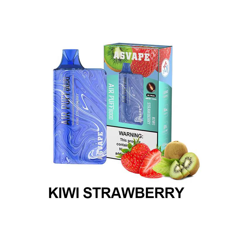 Buy Asvape Air Puff 8000 – Kiwi Strawberry Online - Ciggy Online Smoke ...